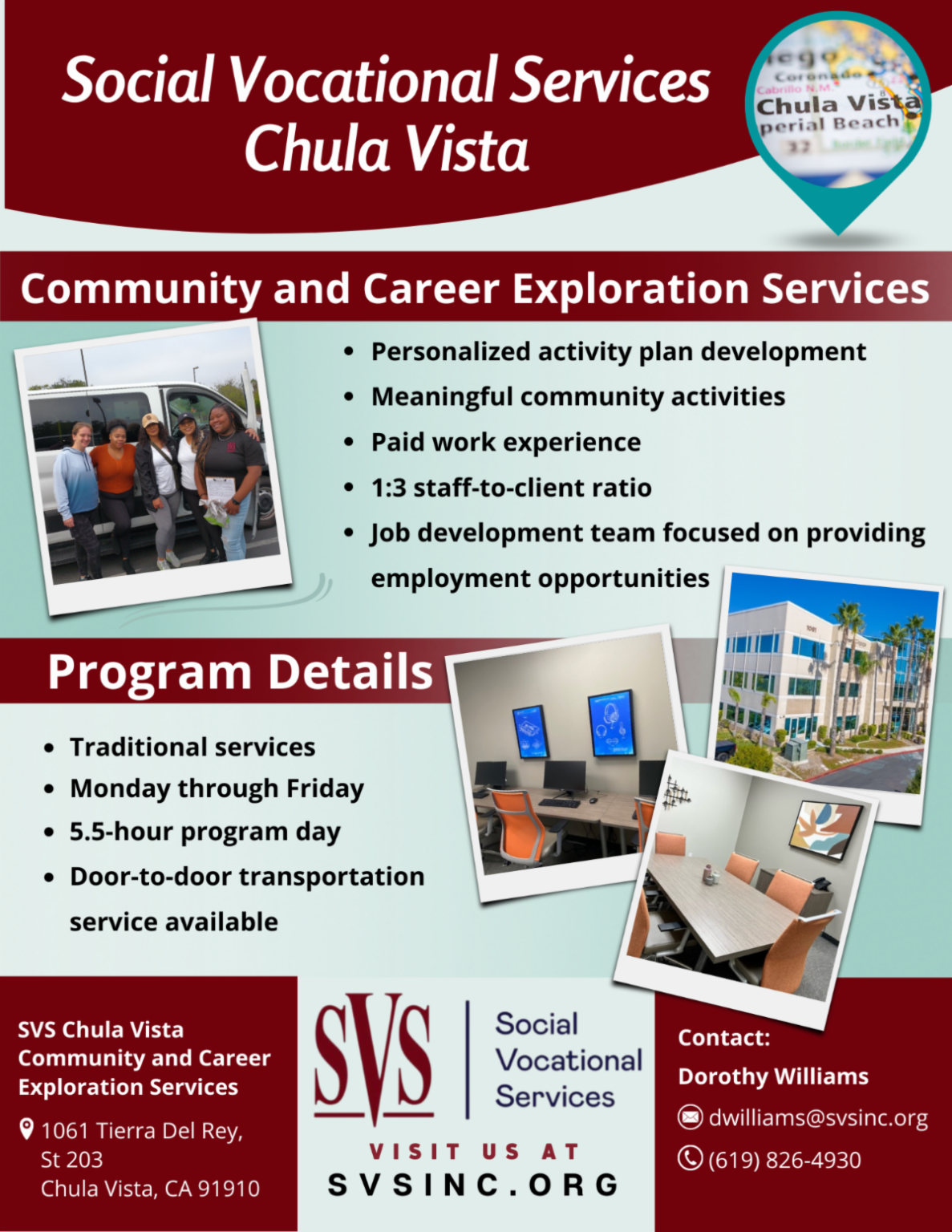 NEW SVS Chula Vista - Social Vocational Service