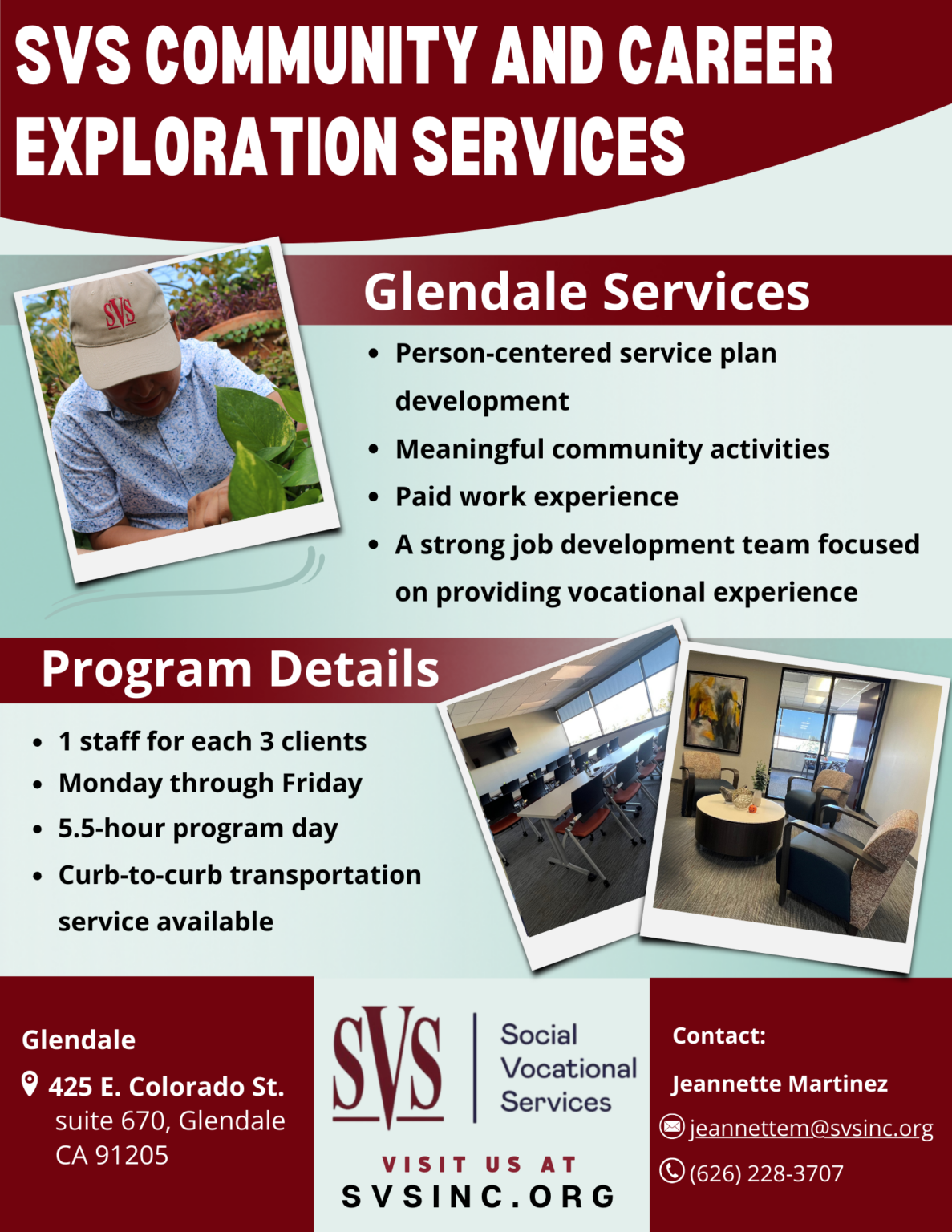 SVS Glendale - Social Vocational Service
